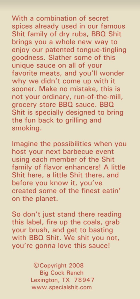 BBQ Shit Sauce 14 oz – BBQRubs.com