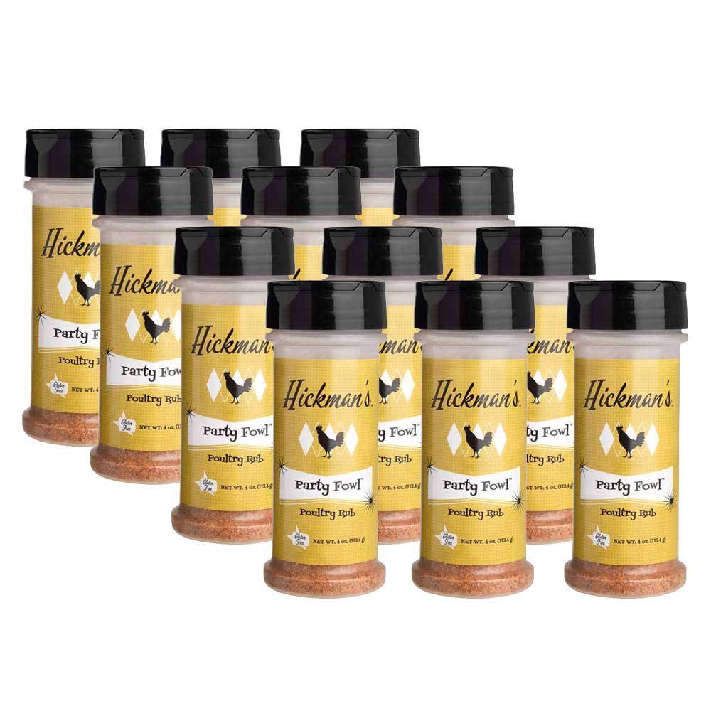Hickman’s Party Fowl Chicken Rub | Case of 12 – BBQRubs.com